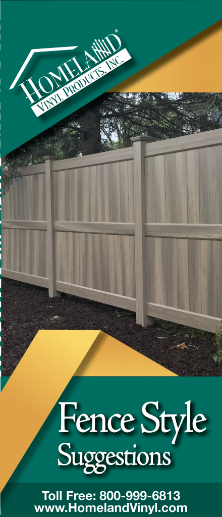 Brochures | Homeland Vinyl Products: Vinyl Fence, Vinyl Deck, Vinyl ...